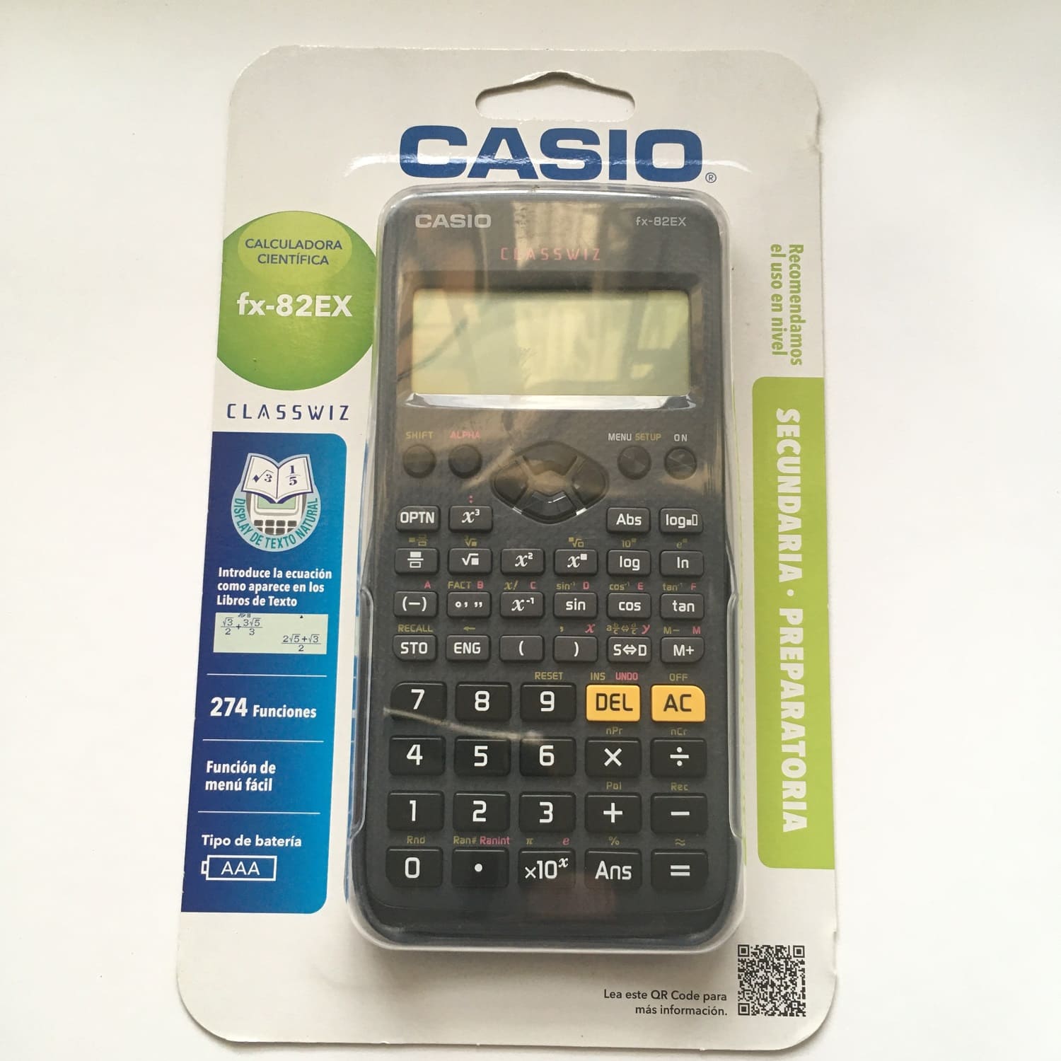 Calculadora Científica de con 274 Funciones Casio – PC-ELECTRÓN