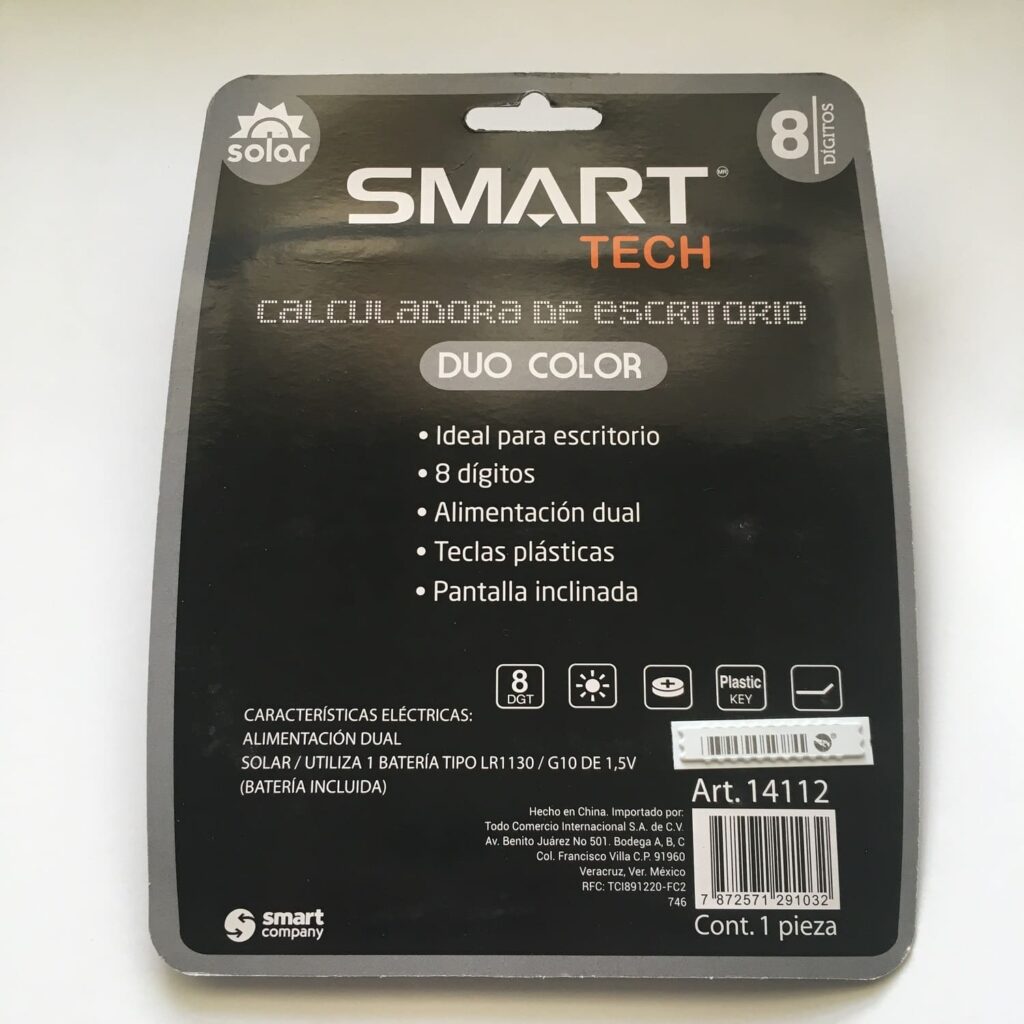 Calculadora Científica de 10 Dígitos con 56 Funciones Smartech 14253 ...
